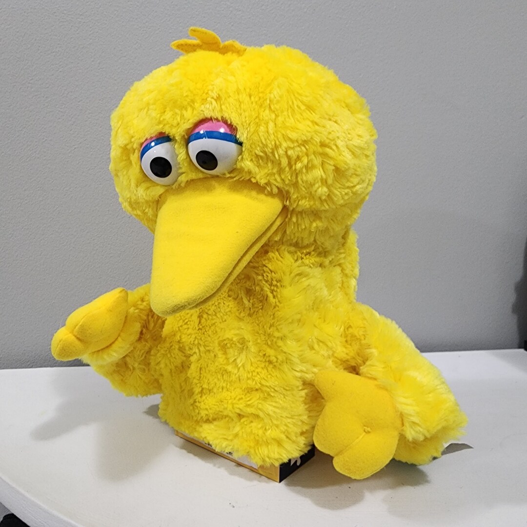Sesame Street Big Bird Deluxe Hand Puppet 11 Inch Premium Quality - Etsy