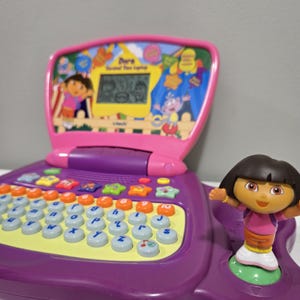 Vtech Dora the Explorer Carnaval Time Learning Laptop Nickelodeon ...