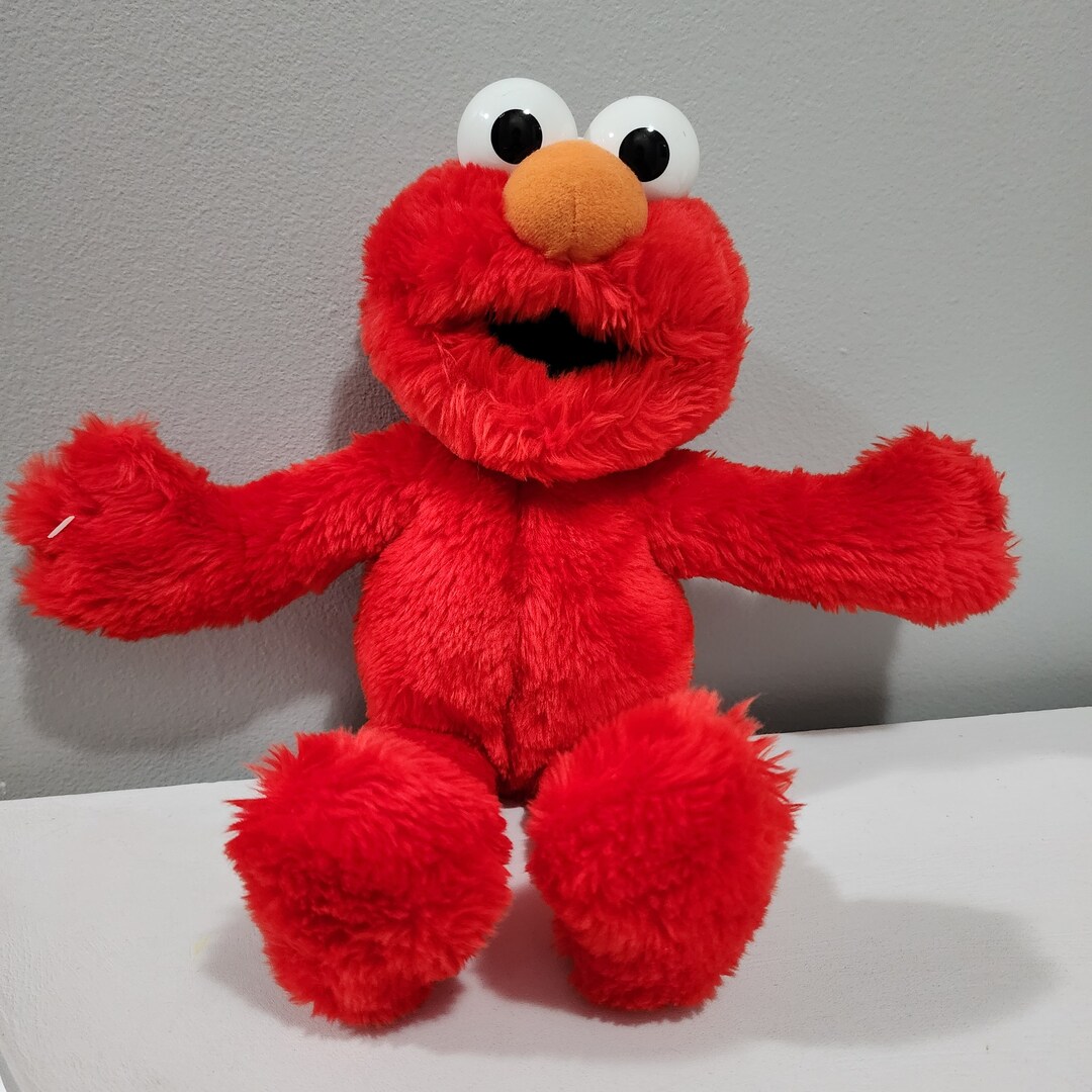 Vintage Applause 14 Sesame Street ELMO Funny Red Monster Jim Henson ...