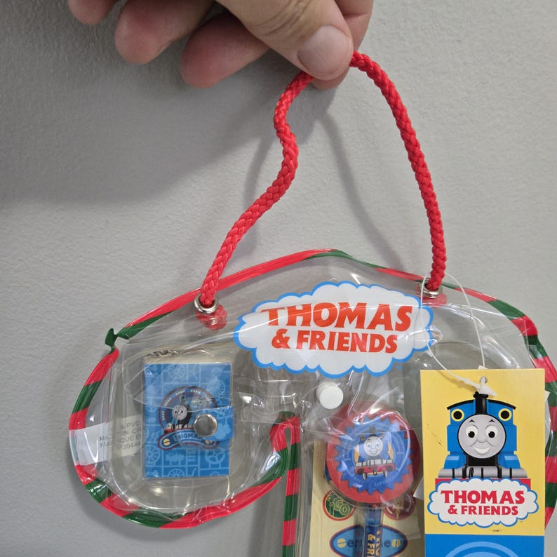 Thomas Friends Christmas Candy Cane Stocking Stationery Set Stickers ...