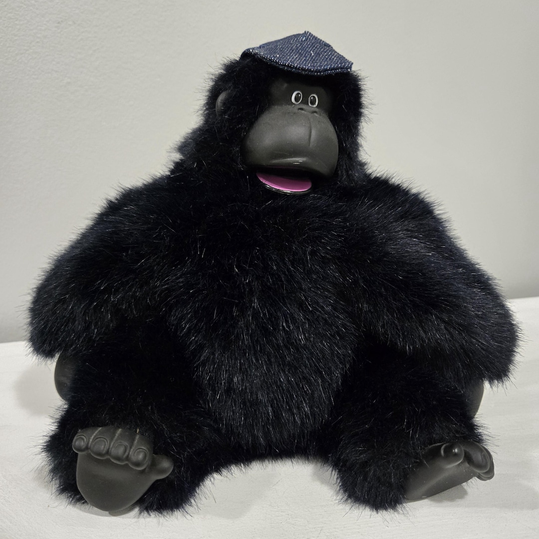 Vintage 90s Magogo Macarena Gorilla Monkey Plush Ape Animated Singing ...