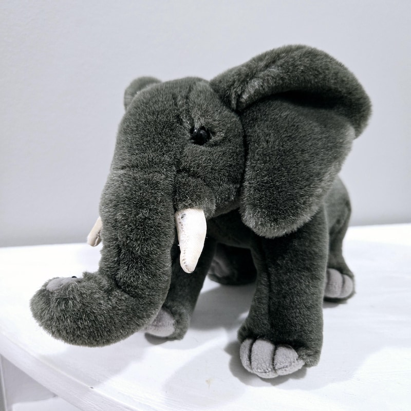 Talking Elephant Plush Doll - Etsy