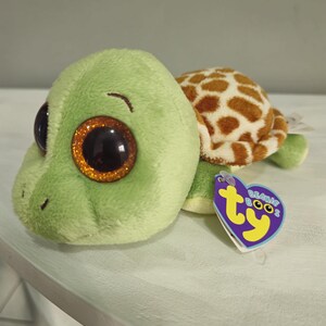 Ty Beanie Babies Boos Sandy the Turtle 6" Gift Plush Stuffed Toy NWT - Etsy