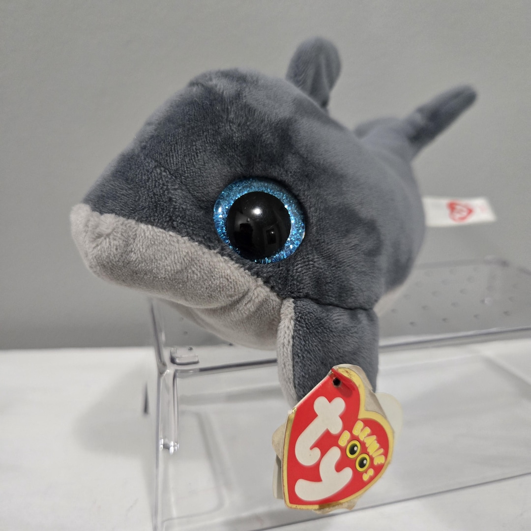 Ty Beanie Boos - ECHO the Dolphin 6" NEW With Tags Plush Stuffed Animal ...