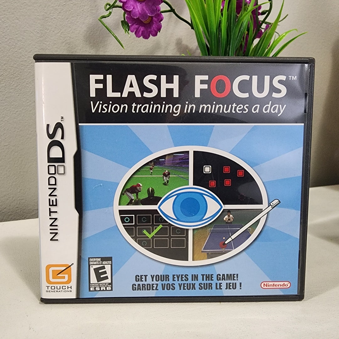 Flash Focus Brain Training Game Tested Complete With Manual Compatible ...