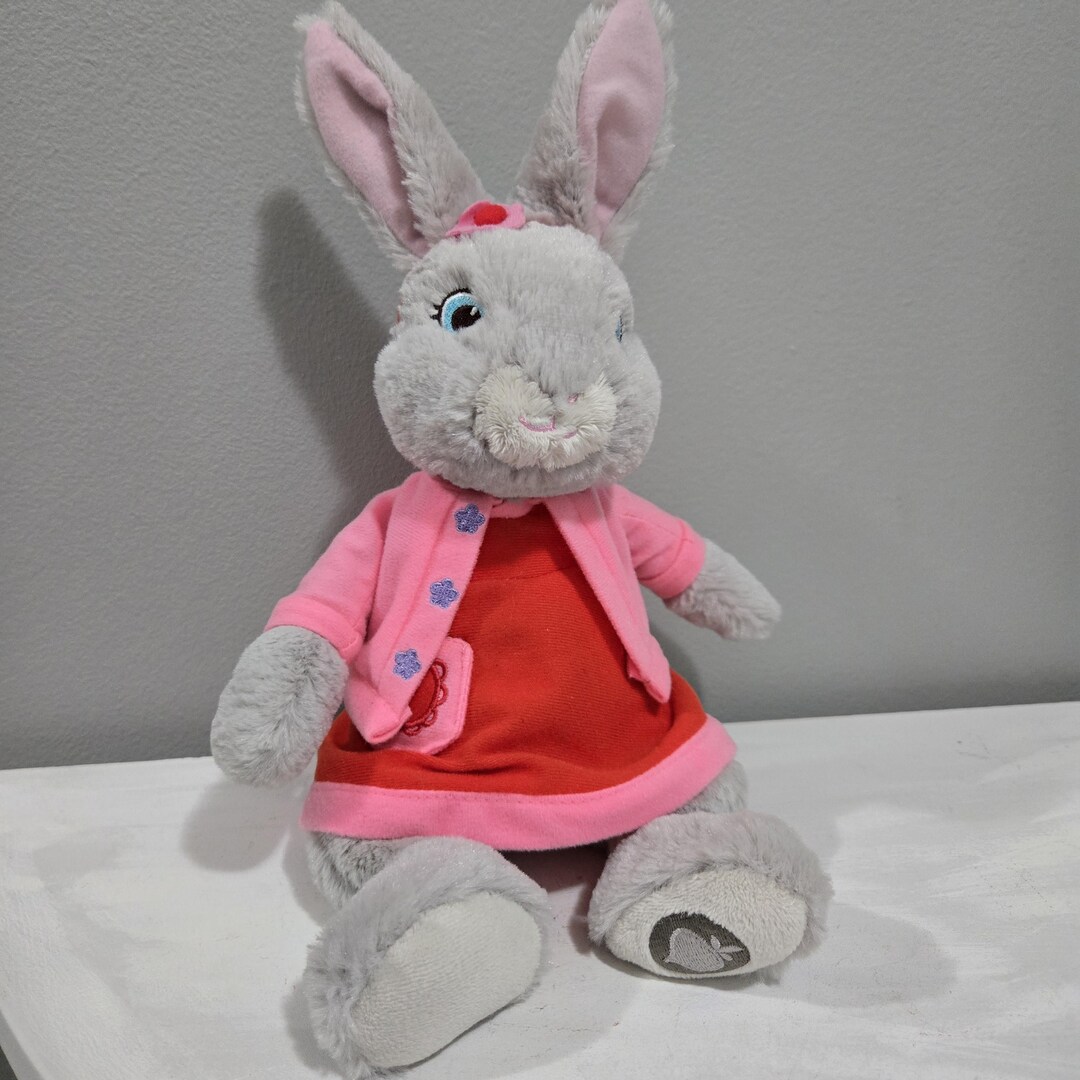 Peter Rabbit Lily Bobtail Plush Rabbit Bunny Nickelodeon Stuffed Toy ...