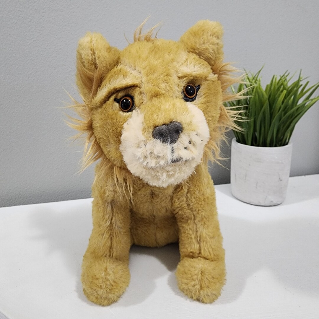 The Lion King Live Action Talking Simba Plush Stuffed Toy - Etsy