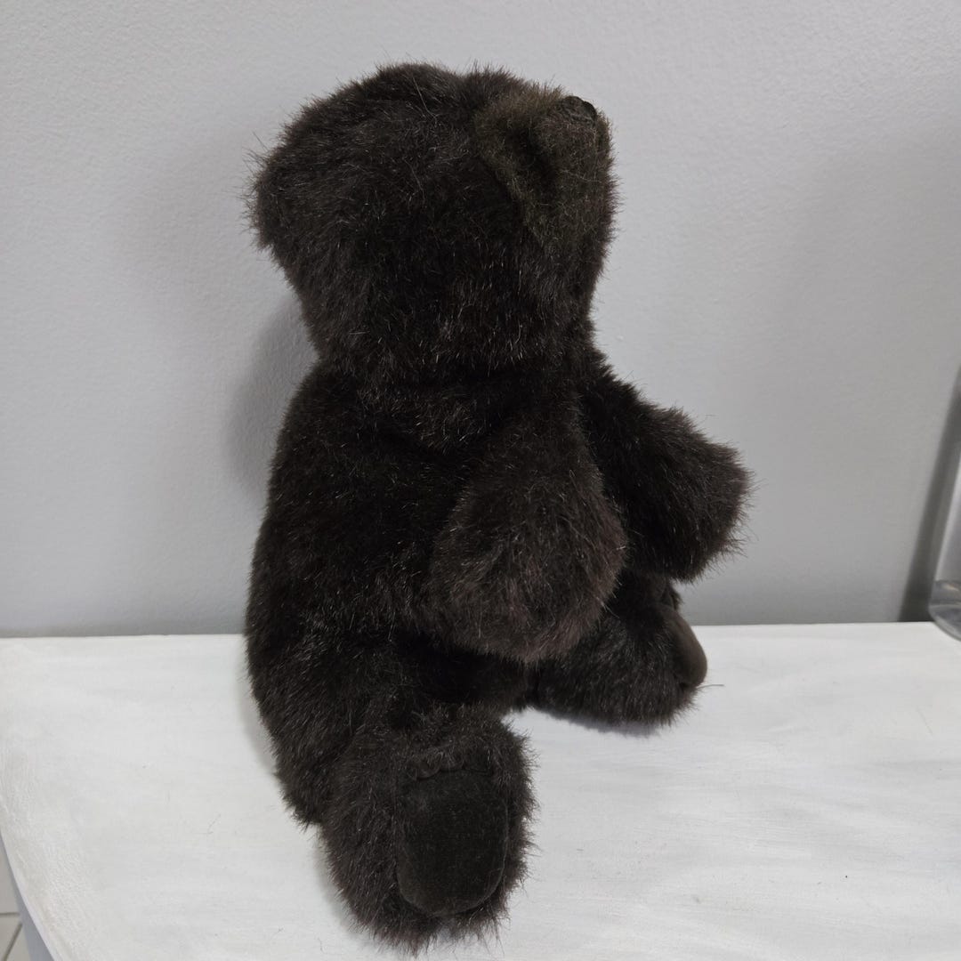 Vintage Rare 1978 Folkmanis Furry Folk Puppets Plush Black Bear Full ...