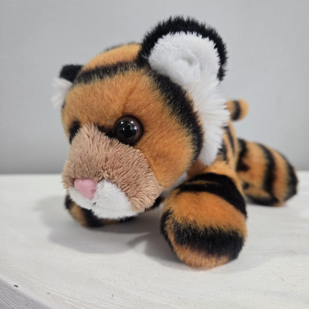 Aurora World 6" Tiger Plush Flopsie Stuffed Animal Toy Lovey - Etsy