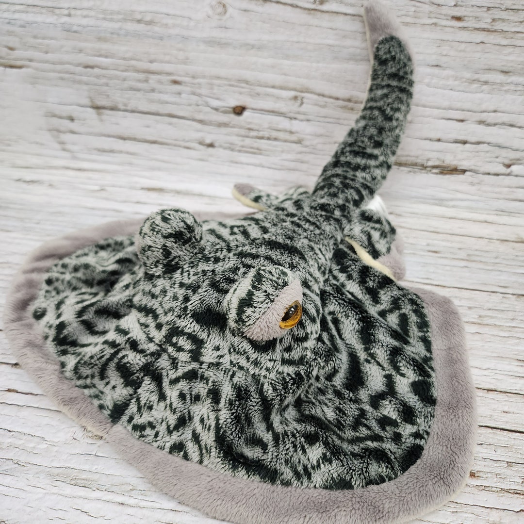 Grey Spotted Stingray Plush - Fiesta Toys Stuffed Animal (12 Inch) - Etsy
