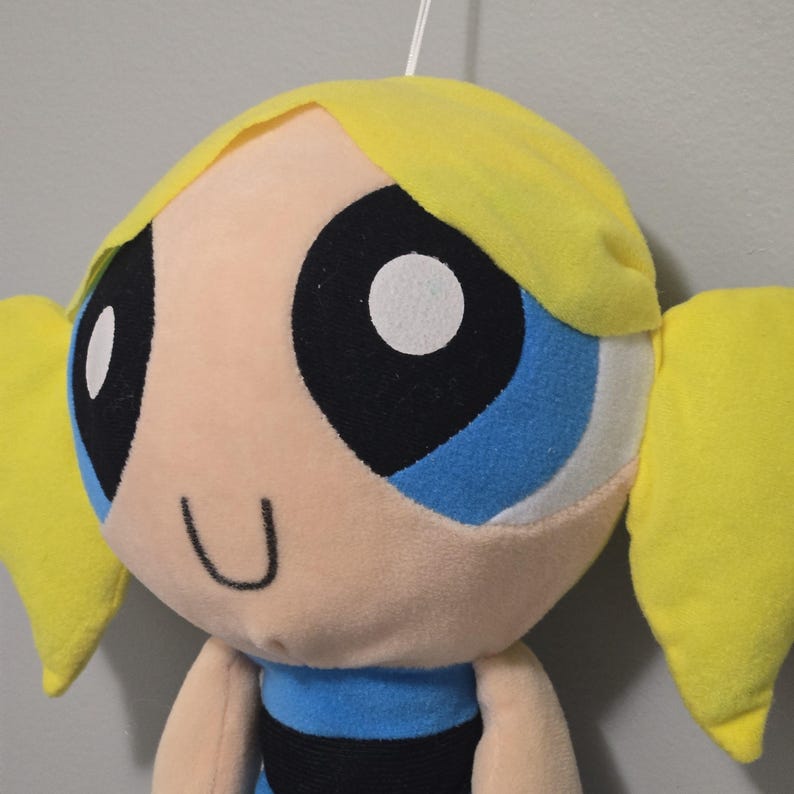 Nickelodeon the Powerpuff Girls Bubbles Blonde Hair Bye Eyes Super Hero ...