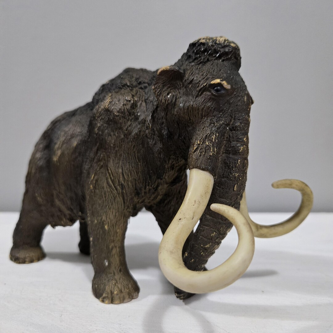Papo Wooly Mammoth PVC Figure 5” Tall Ice Age Animal Mammal Dino ...