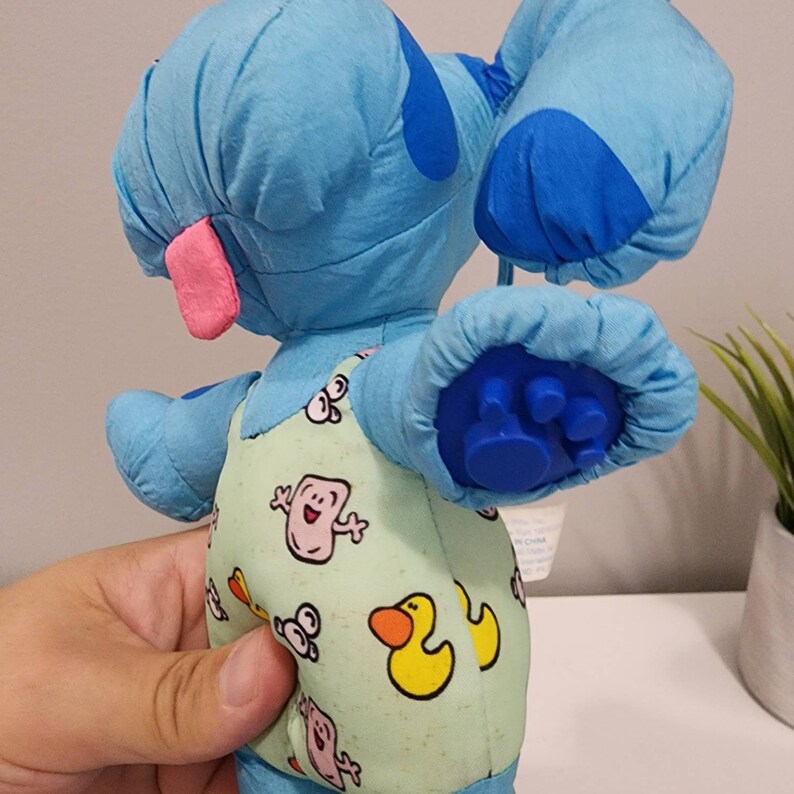 Blues Clues Bath Time Blue 10 Inch Plush Nylon Stuffed Animal - Etsy