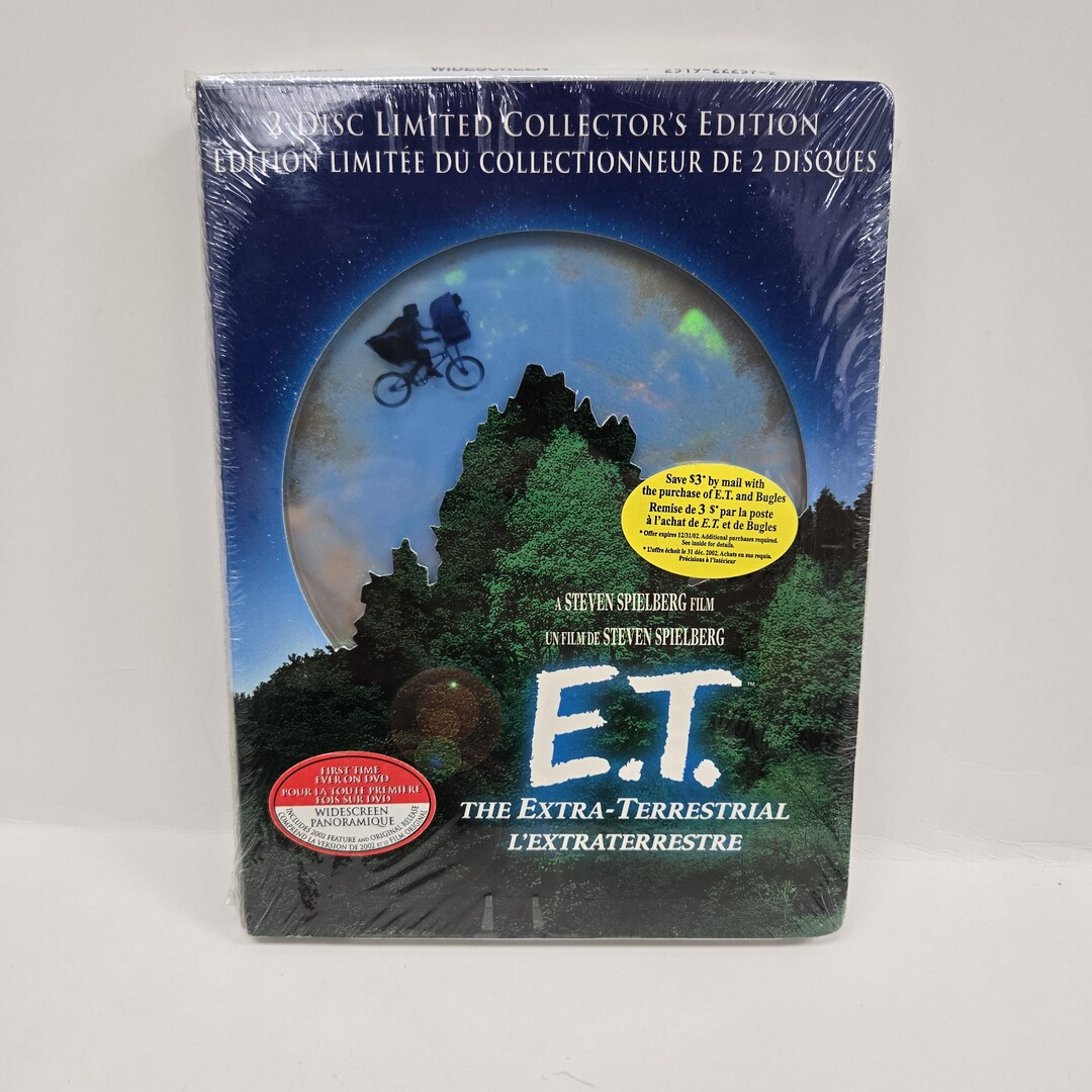 E.T. the Extra-terrestrial (1982) 2-disc Limited 20th Anniversary ...
