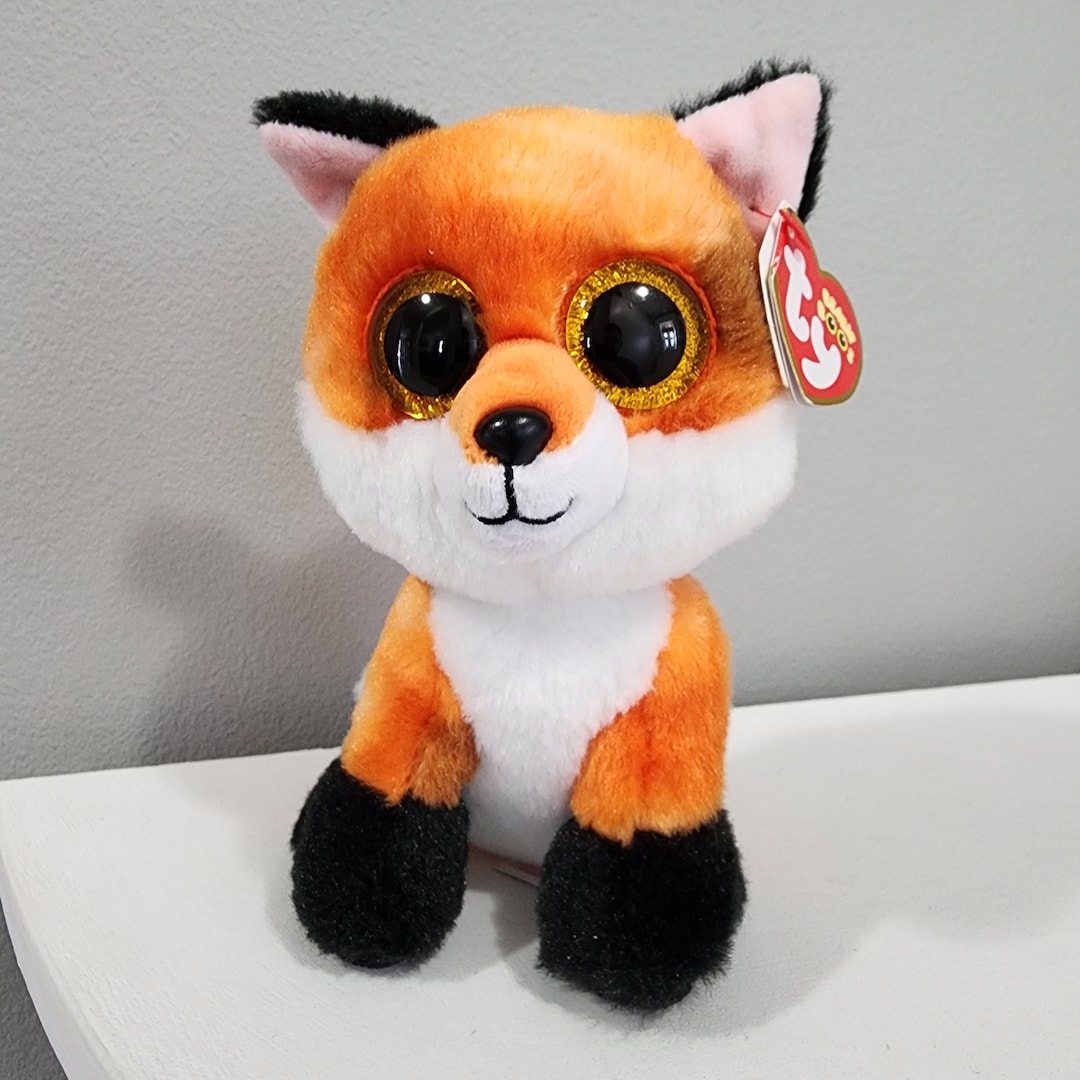 Ty Beanie Boos - MEADOW the 6" Red Fox - Stuffed Animal Plush Toy Nwt's ...