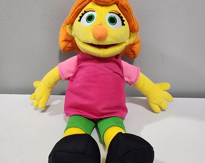 Sesame Street JULIA Autistic Muppet Plush 14 Gund - Etsy