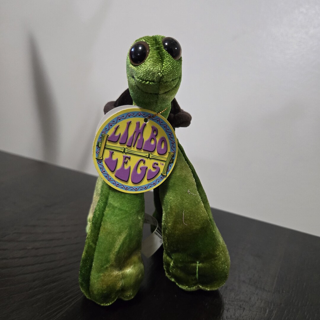 Jakks Pacific Limbo Legs Shelby the Turtle Plush Stuffed Animal 2000 Vintage NWT - Etsy