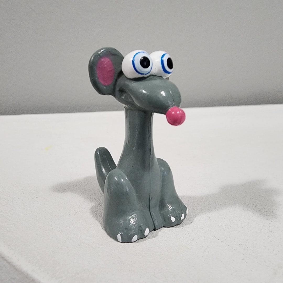 1987 Lloyd Gilbert Alpha Critters Alphabet Toy PVC Figure Letter L ...