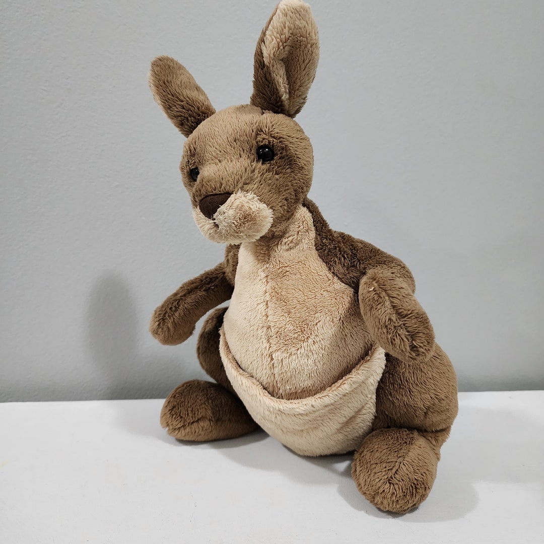 Gund Jirra Brown Kangaroo Stuffed Animal Plush 10" - Etsy