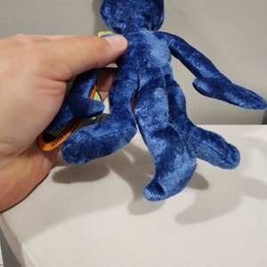 Alien Blue Wally Zinc Cosmo Critters 8 Stuffed Plush Beanbag Toy With ...