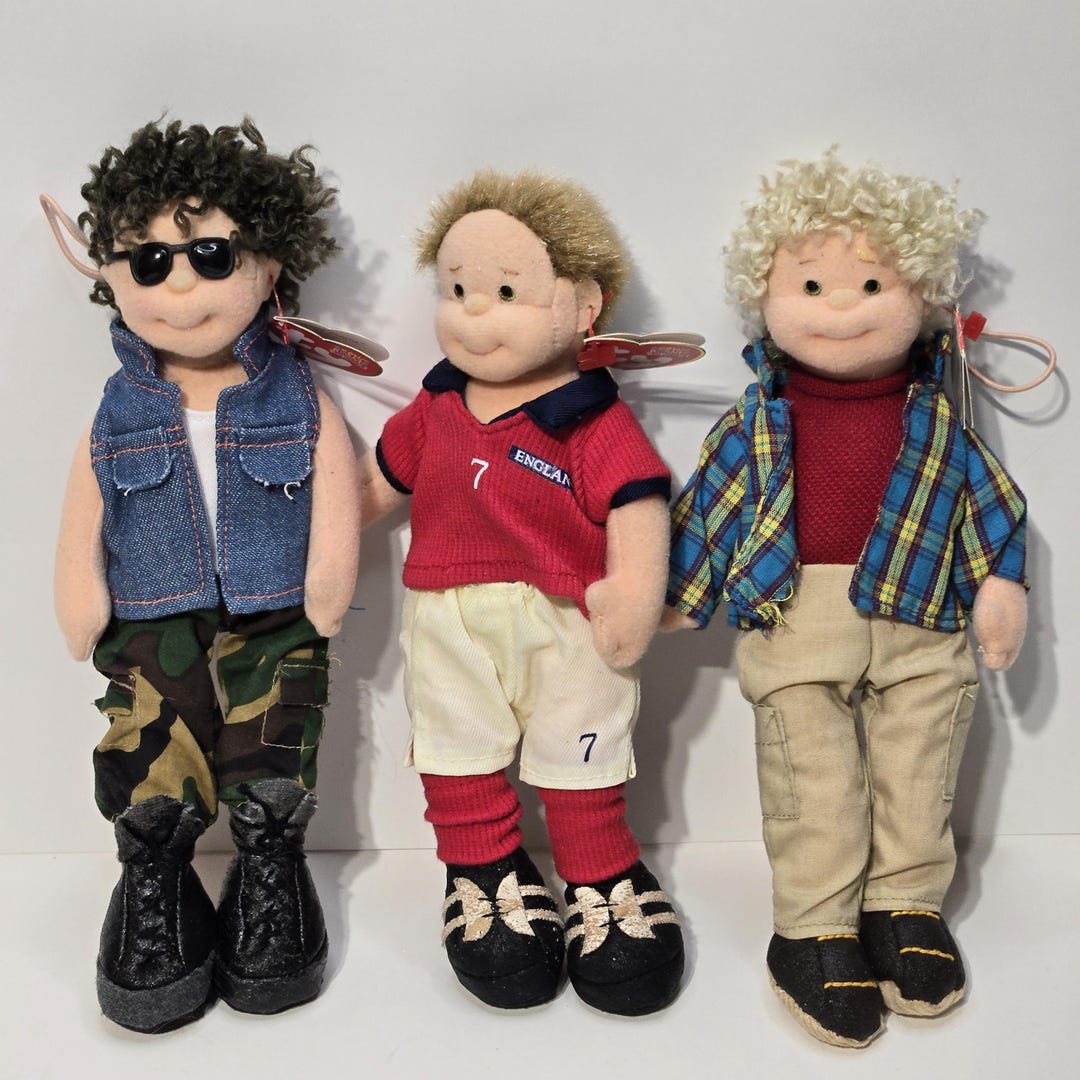 Ty 8" Footie Doll England Soccer Player Teenie Beanie Bopper's ...