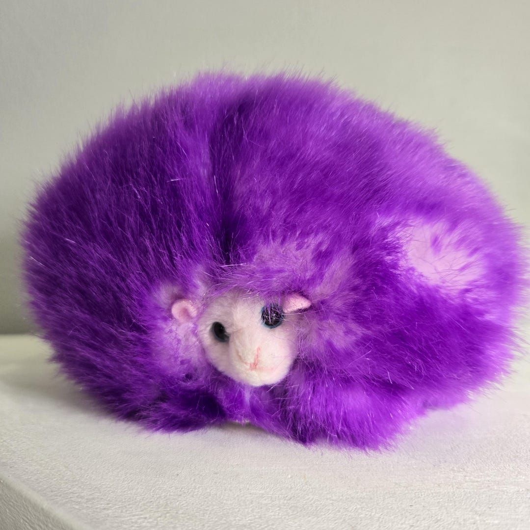 Harry Potter Purple Pygmy Puff Ball Plush Stuffed Animal Toy 5" Soft ...