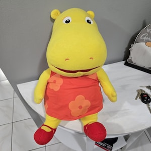 Nick Jr Backyardigans Tasha HIPPO 26" Plush Pillow Stuffed Animals - Etsy