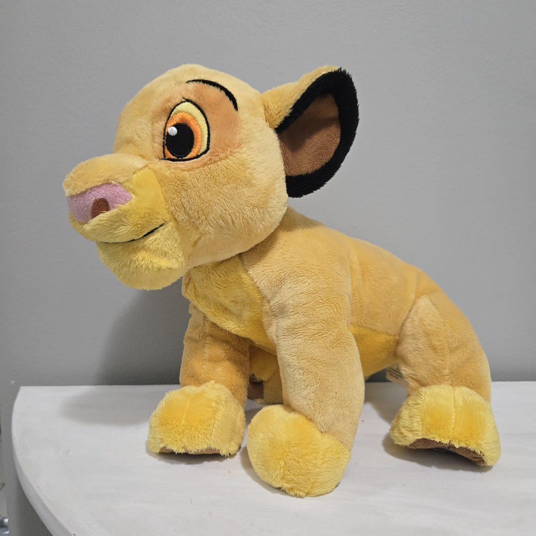 Lion King Disney Store Exclusive Large 14" Simba Cub Lion - Etsy