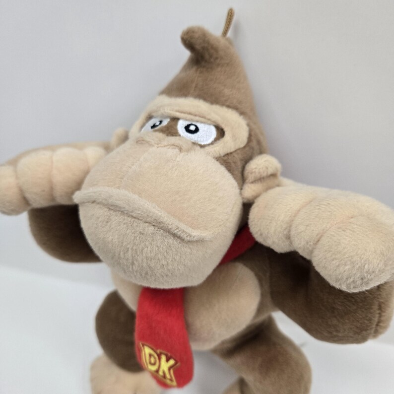 Super Mario Bros 10" Donkey Kong Plush Doll Nintendo - Etsy