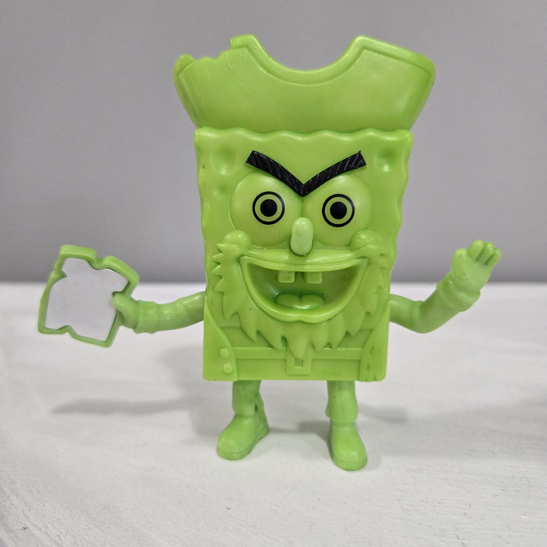 Spongebob Squarepants Flying Dutchman Ghost Glow in the Dark Burger ...