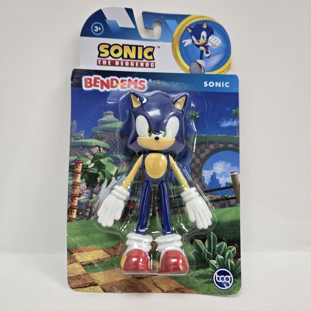 Bend-ems Sonic the Hedgehog: SONIC 5 Bendable Collectible Figure - Etsy