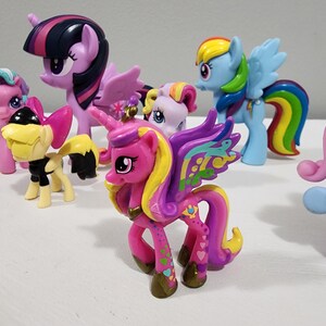My Little Pony Set of 8 Ponies Sea Ponies. MLP Hard Plastic - Etsy