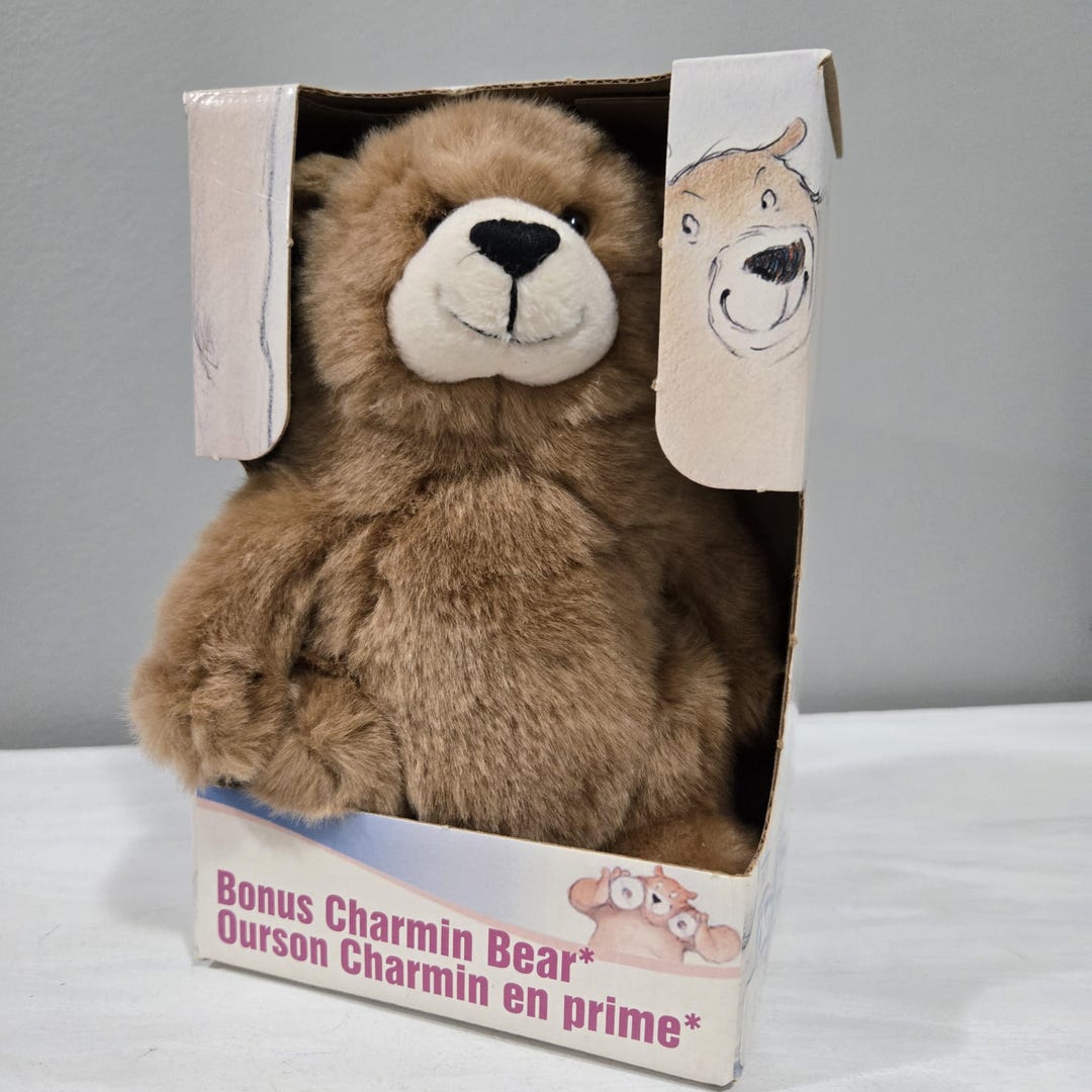 Vintage Russ Charmin Teddy Bear 8" Plush Stuffed Animal Toy Dont ...