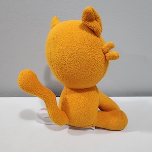 Sago Mini Plush Jinja Orange Cat 9 Toy Sitting Pink Nose Kitten Kitty ...