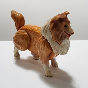 Vintage FP Fisher Price Adventure Lassie Dog Toy Figure Movable Legs - Etsy