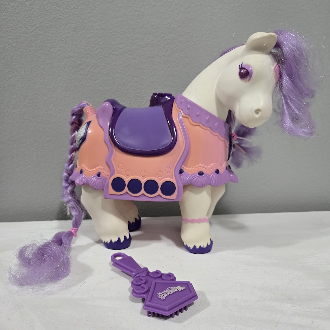 Vintage Tonka Keyper Diamond Horse Pony With Brush No Key Keepers - Etsy
