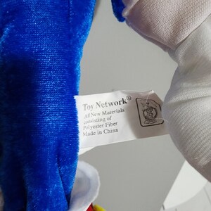 Large Sonic the Hedgehog SONIC 20 Inch Stuffed Character Toy Factory ...