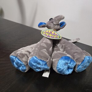 Limbo Legs Blue Elephant Stuffed Plush 6 Vintage 2000 Jakks Pacific Inc ...
