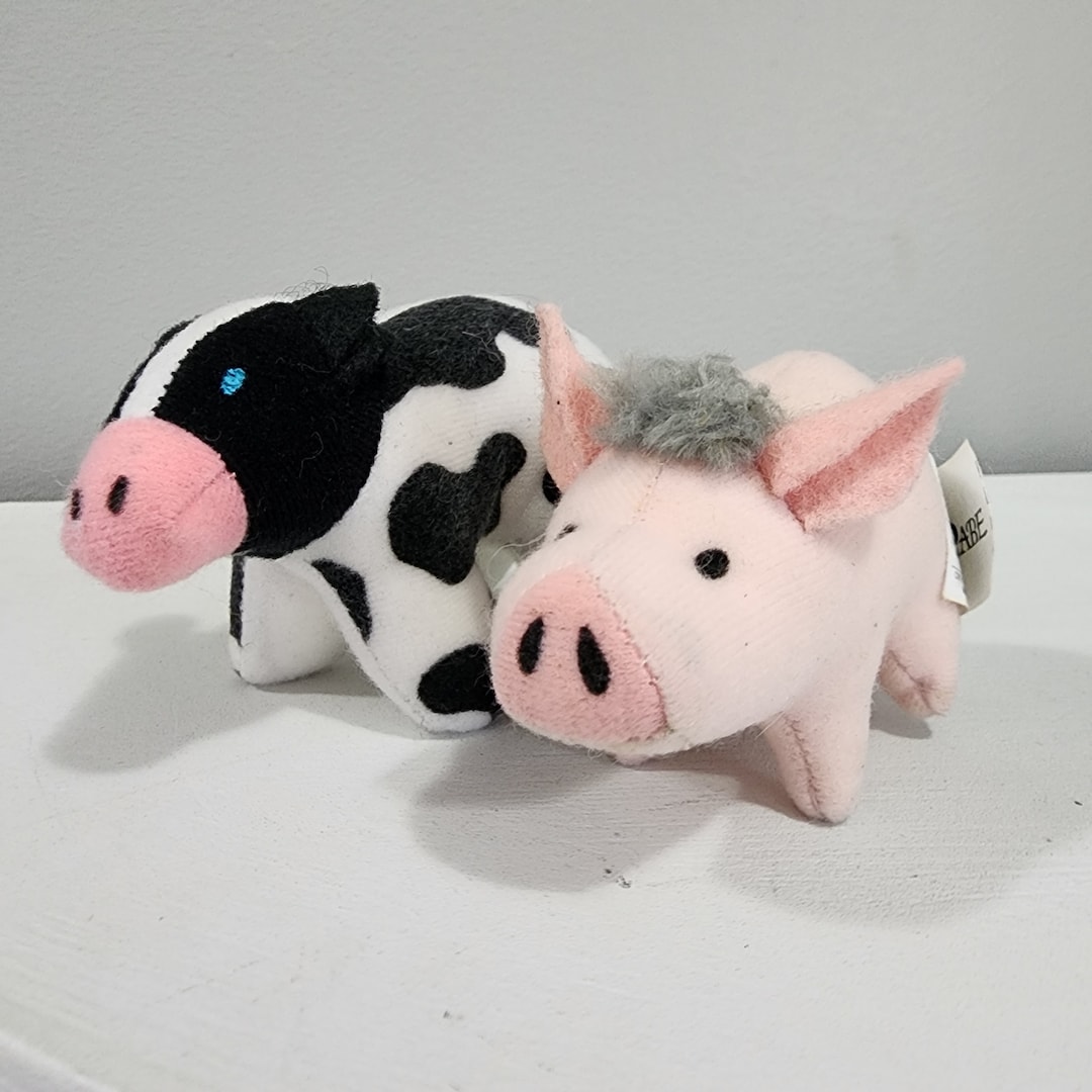 1995 Mcdonalds Babe A Little Pig Goes A Long Way Happy Meal Mini Plush ...