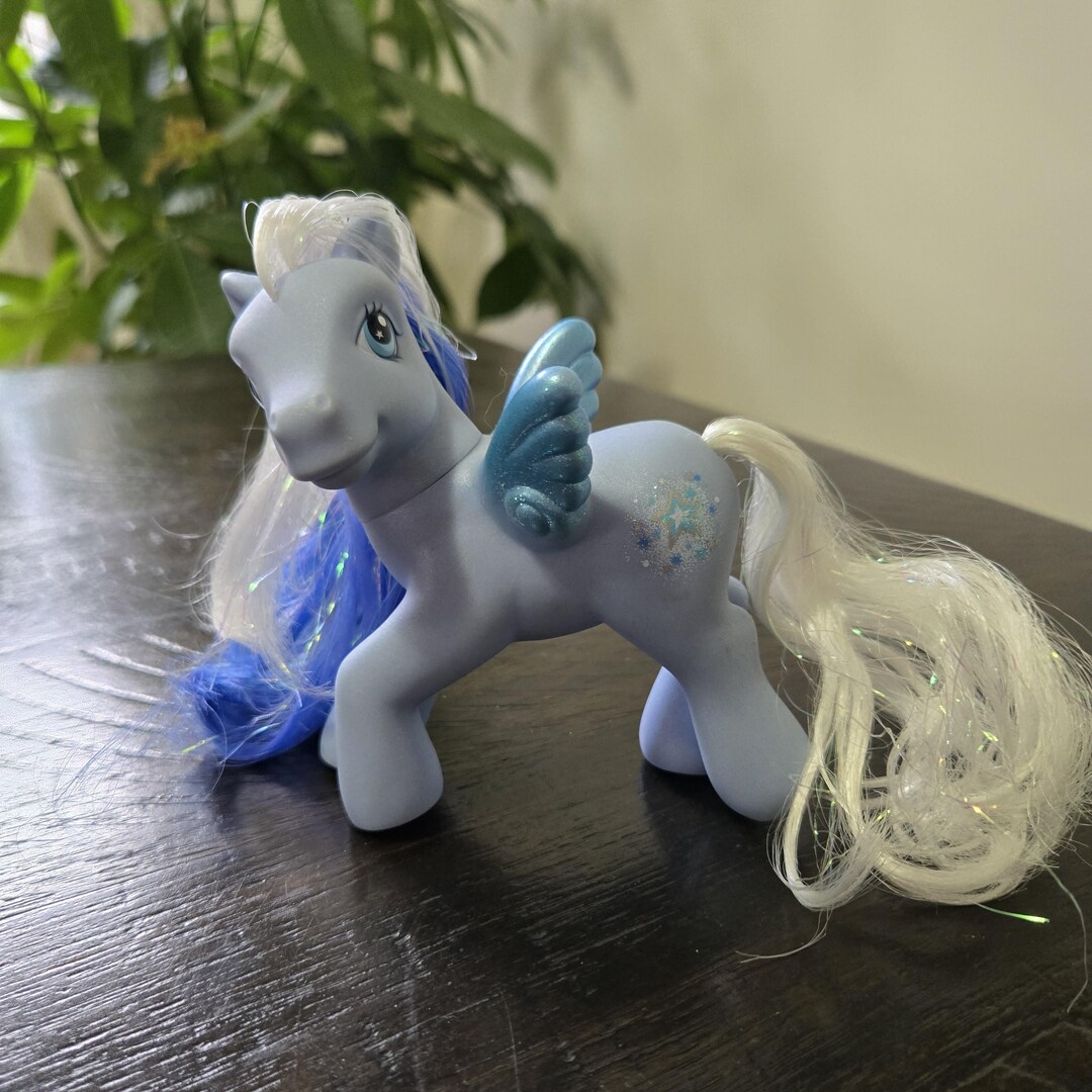 My Little Pony G3 Silver Glow Pegasus Crystal Princess MLP Tinsel - Etsy