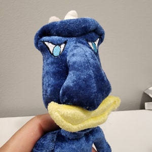 Alien Blue Wally Zinc Cosmo Critters 8 Stuffed Plush Beanbag Toy With ...