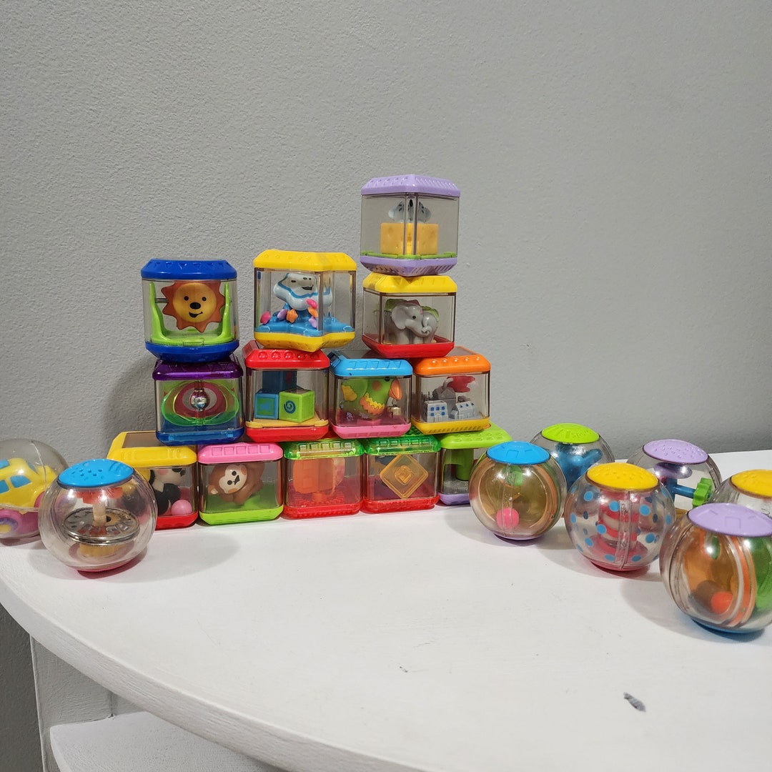 Fisher Price Peek A Boo Blocks Vintage Baby Infant Toys Set of 14 - Etsy