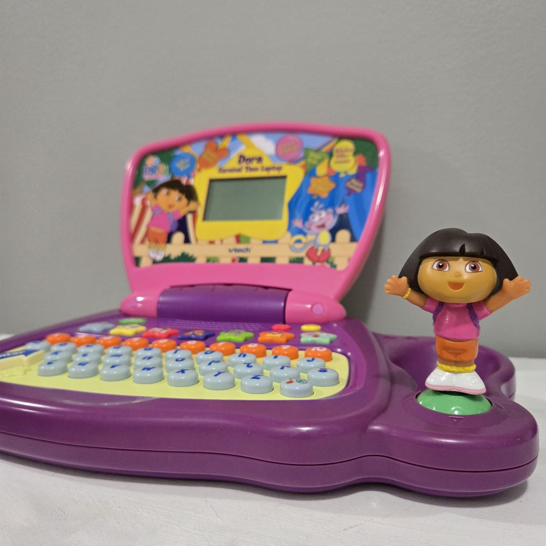 Vtech Dora the Explorer Carnaval Time Learning Laptop Nickelodeon ...