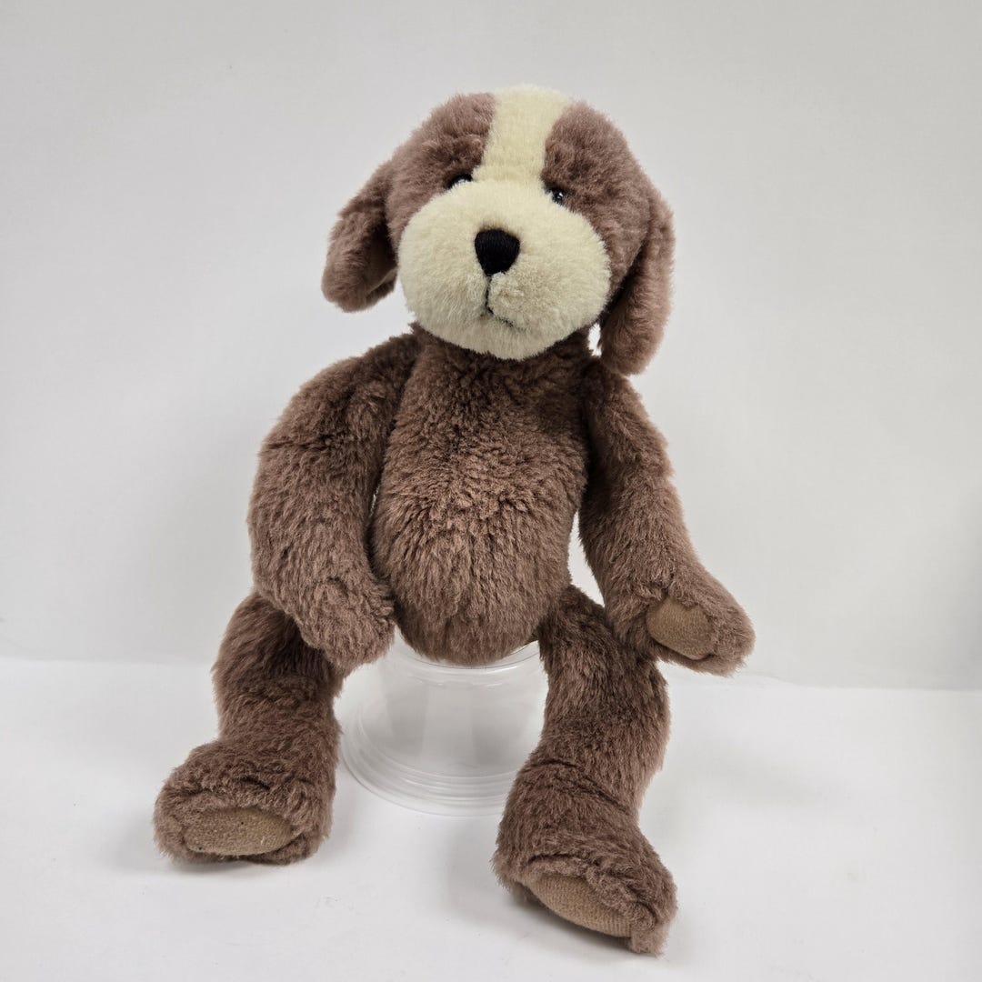 Vintage Ganz Brown Plush Floppy Dog With 12" Puppy Perfect Pals 1997 - Etsy