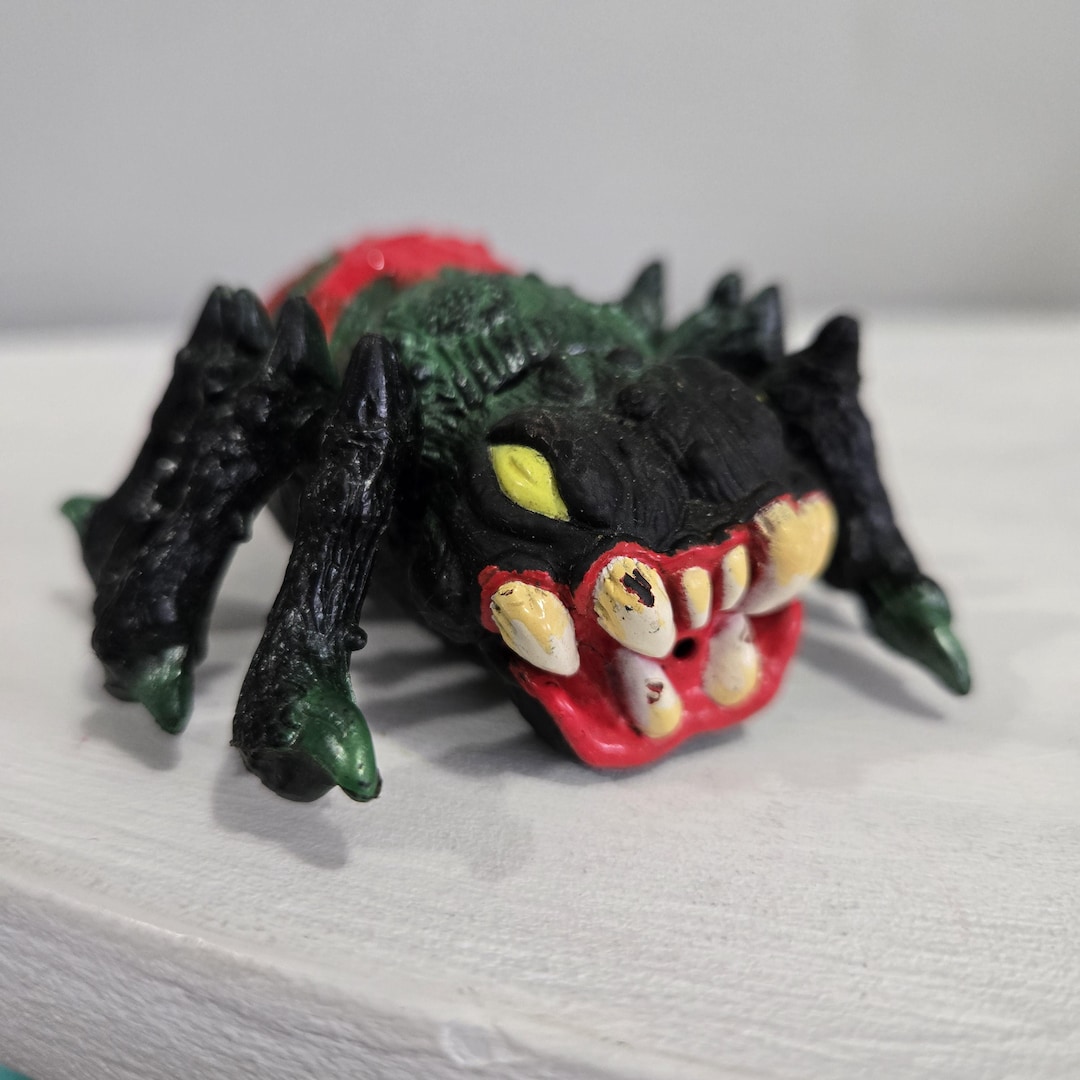 1996 Vintage Empire Real Squirmin Squish Bugs Green Spider - Etsy