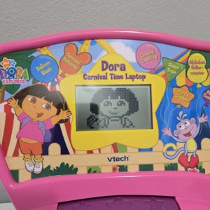 Vtech Dora the Explorer Carnaval Time Learning Laptop Nickelodeon ...