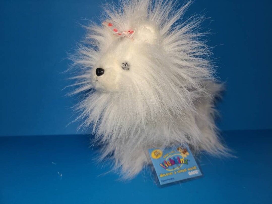 Webkinz Lil Kinz Pomeranian White and Pink Puppy GANZ New - Etsy UK