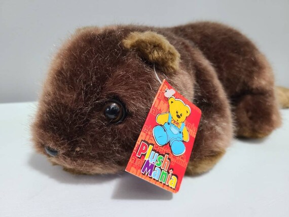 Vintage Plush Mania 16 Inch Stuffed Animal Beaver - Etsy