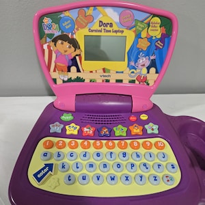 Vtech Dora the Explorer Carnaval Time Learning Laptop Nickelodeon ...
