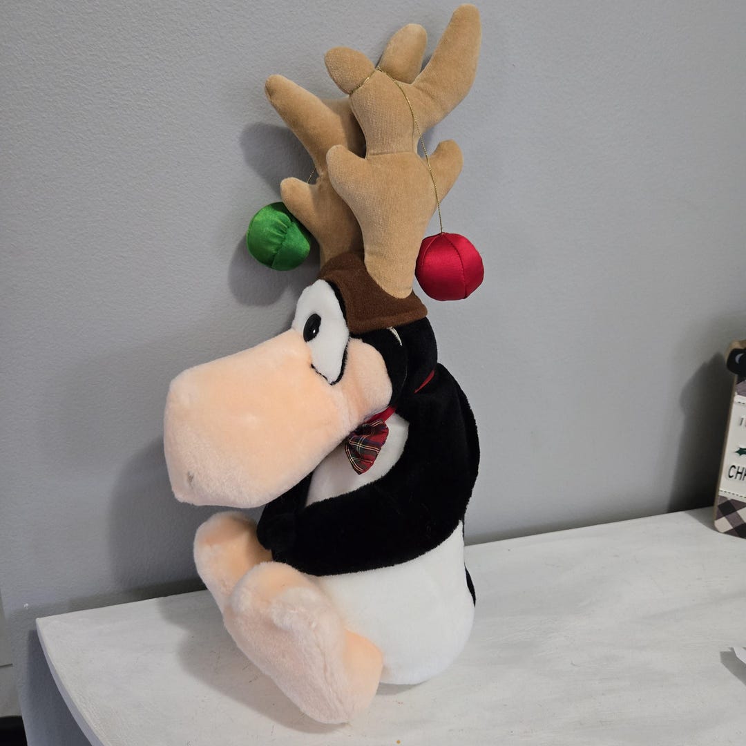 Vintage 1984 DAKIN OPUS 10" Penguin Bloom County Plush Stuffed Animal ...
